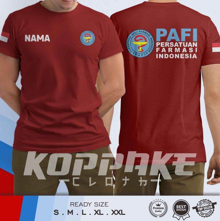Kaos PAFI Persatuan Ahli Farmasi Indonesia Gratis Nama Baju Distro ...
