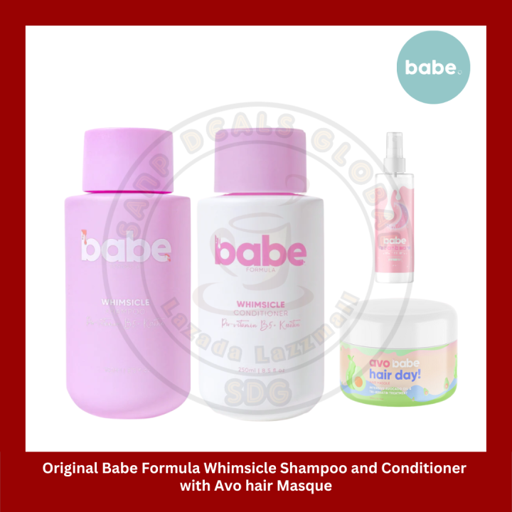 Original Babe Formula Whimsicle Shampoo and Conditioner with Avo hair ...