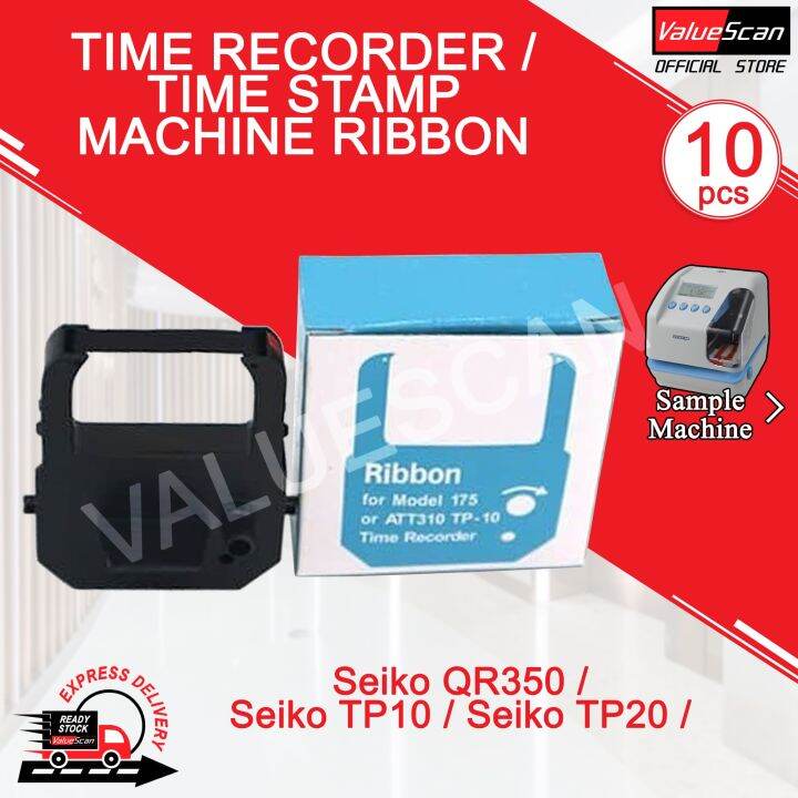 Time Stamping Machine Ribbon- Seiko QR350 / Seiko TP10 / Seiko TP20 ...