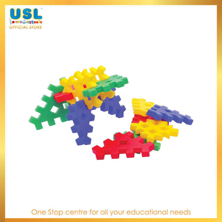 Slot - A - Shape Builder (40 pcs) - Manipulative & Early Learning ...