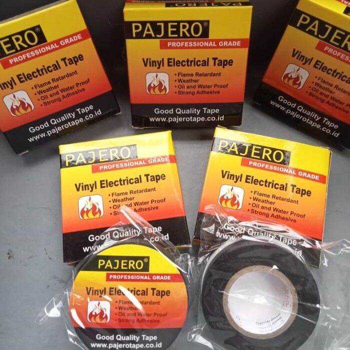 Isolasi pvc tahan api Pajero,isolasi listrik tahan api pajero | Lazada ...