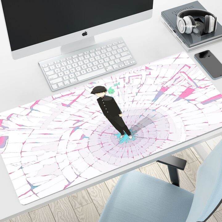 Large Mob Psycho 100 Anime Gaming Mousepads 900x400mm Big Size Gamer ...