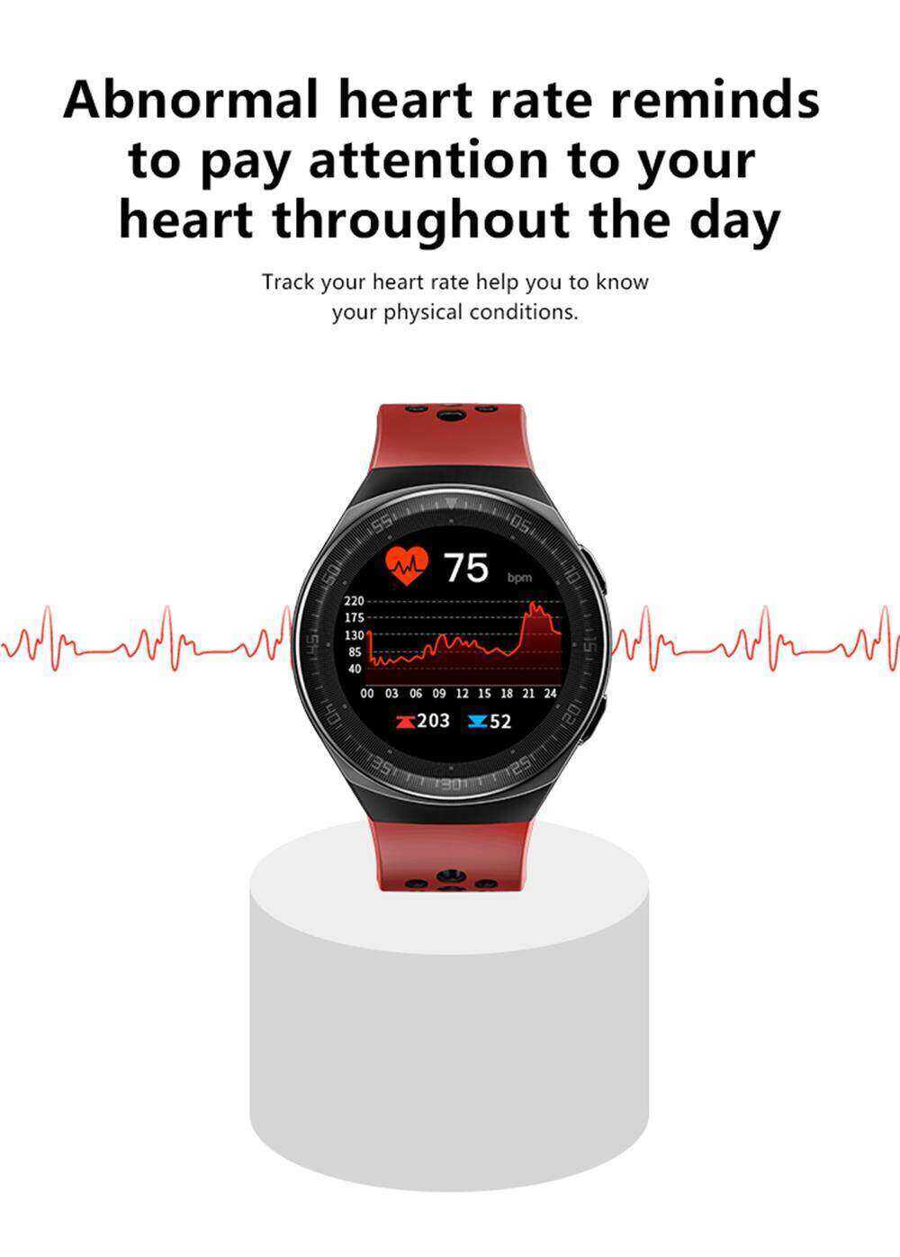 HUWEl ใหม่ในปี 2023 GT3E PRO ซีรีส์ MT3 มิวสิค สมาร์ทวอทช์ หน่วยความจำ ...