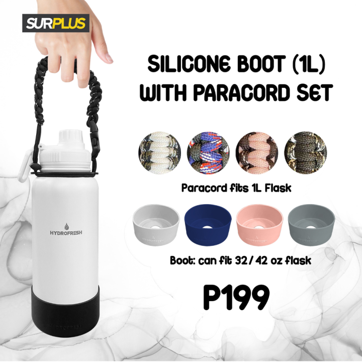 Surplus Silicon Boot 1L and Paracord Set | Lazada PH
