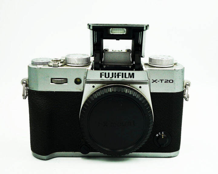Fuji Fujifilm X-T20 4K Video 24.3MP Wi-Fi Black Silver Body, XT-20 ...