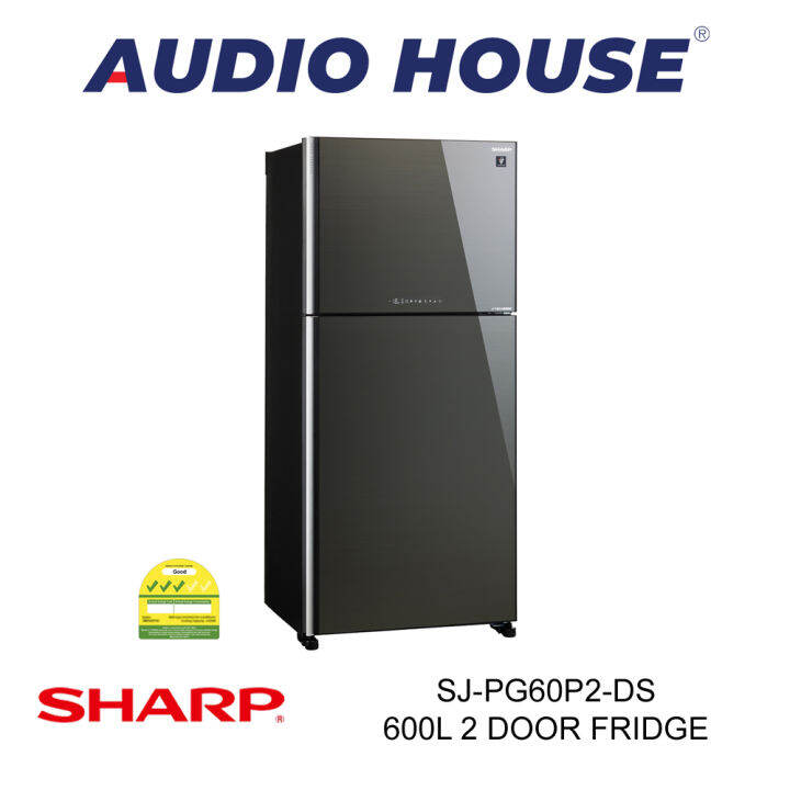 [BULKY] SHARP SJ-PG60P2-DS 600L 2 DOOR FRIDGE ***2 YEARS SHARP WARRANTY*** | Lazada Singapore
