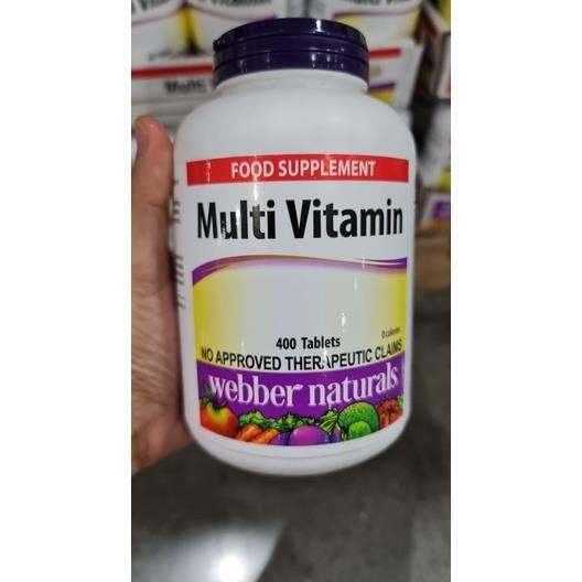 Webber Naturals Multi Vitamin 400 Tablets March 2023 expiry | Lazada PH