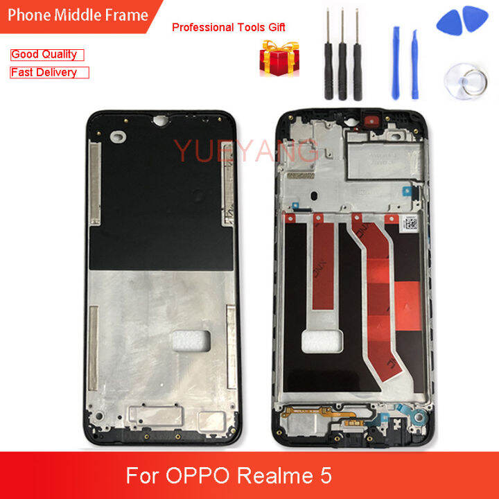 For OPPO Realme 5 RMX1911 RMX1919 Middle Frame Plate Housing Board LCD ...
