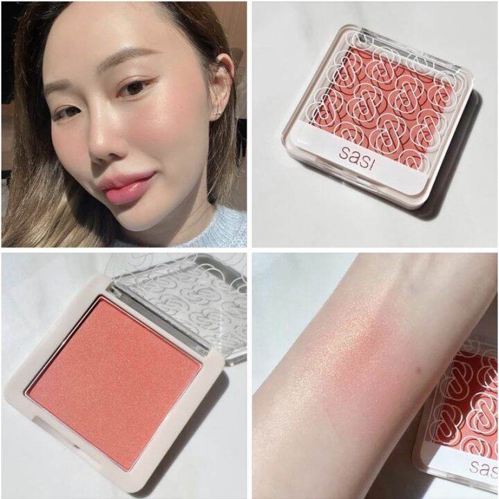 บลัชออน Sasi Girls Can Shine & Be Bold Blush on ศศิ บลัชออนศศิ ปัดแก้ม บลัชเชอร์ ปัดแก้มชิมเมอร์ ...
