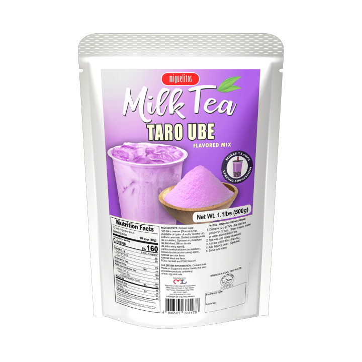 Taro Ube Milk Tea 500g Instant Powdered Milk Tea Drink | Lazada PH
