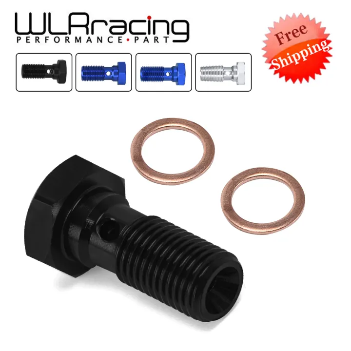 22mm M10*1.25 AN3 1/8NPT Banjo Bolts Brake Master Cylinder Screw Brake ...