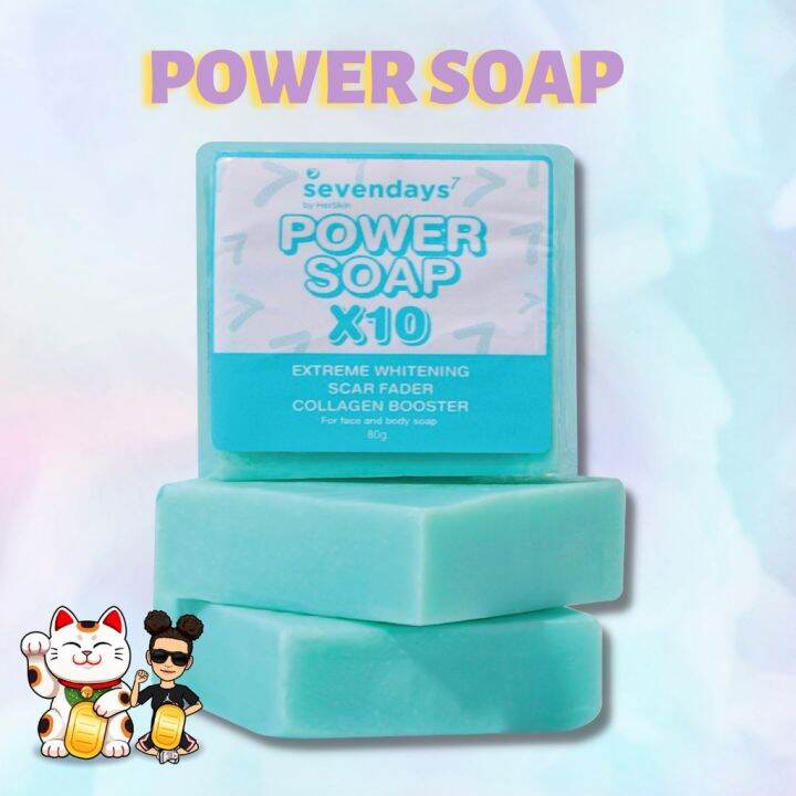 SEVENDAYS 1 BAR Power Soap x10 by Herskin Kath Melendez KathRye Her ...