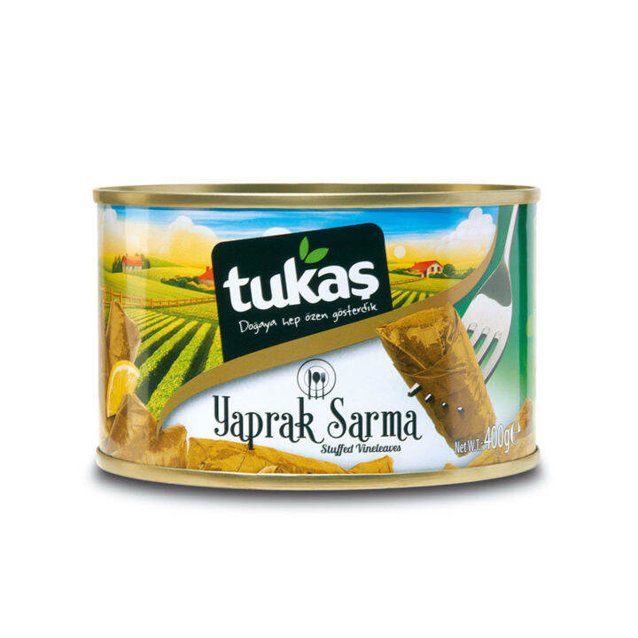 Tukas Yaprak Sarma 400g( vine leaves) food canned | Lazada PH