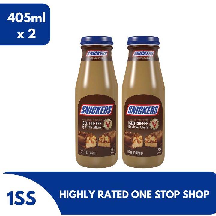 Snickers Iced Coffee Latte, 405ml set of 2 | Lazada PH