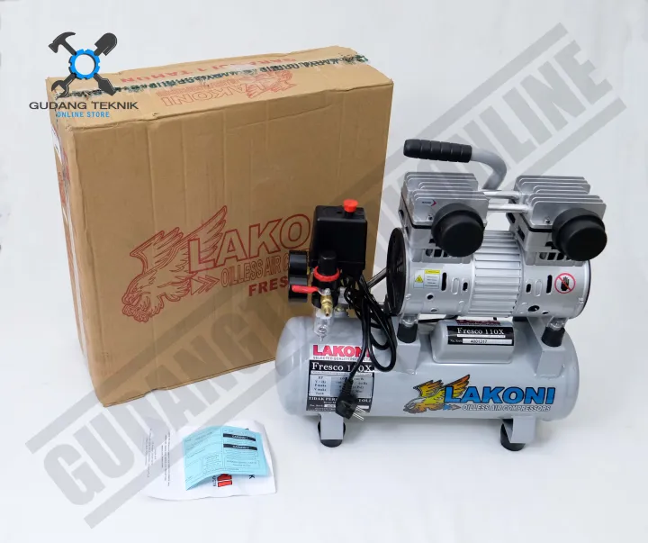 Kompresor Oilless LAKONI Fresco 110X - Oiles Air Compresor LAKONI ...