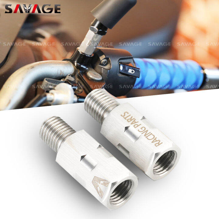 2PCS Motorcycle Miror Adapter M10 Clockwise Universal Rearview Mirror ... 2PCS Motorcycle Miror Adapter M10 Clockwise Universal Rearview Mirror ...