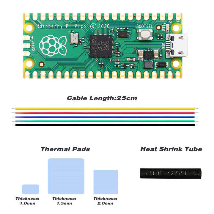 Raspberry Pi Pico Board Picoboot IPL Replacement Modchip and SD2SP2 Adapter Card Reader For ...