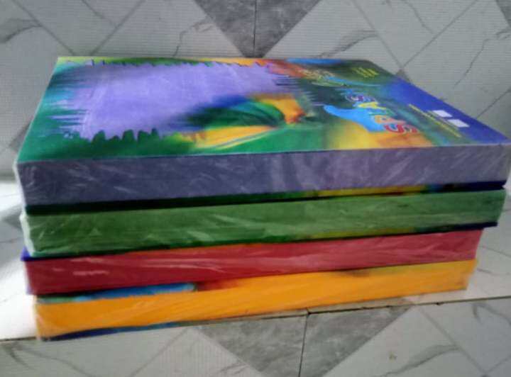 SPLASH Colored Paper 250 sheets (SHORT SIZE ) (assorted,red.yellow ...