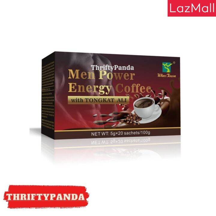Man power coffee powder Private label tongkat ali Instant black energy ...