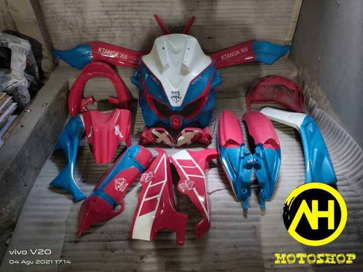 Paket modif all new nmax 2020 model transformer predator full body dari ...