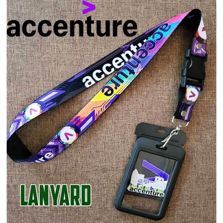 ACCENTURE LANYARD / ID LACE WITH CASE | Lazada PH