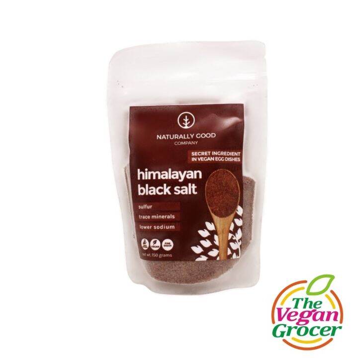 Naturally Good Vegan Black Himalayan Salt 150g | Lazada PH