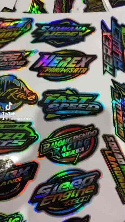Stiker Herex hologram satuan banyak variasi | Lazada Indonesia
