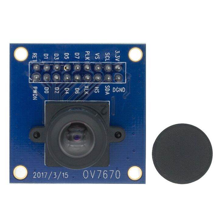 OV7670 camera module Supports VGA CIF auto exposure control display active size 640X480 | Lazada PH
