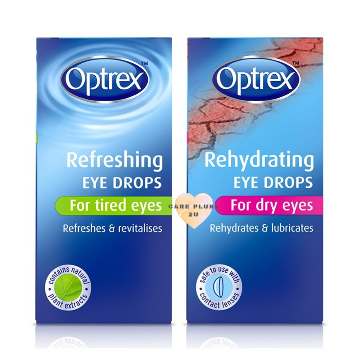 Optrex Refreshing / Rehydrating Eye Drops (10ml) | Lazada