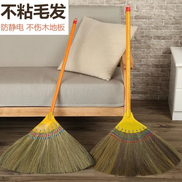 Hair broom Rural Miscanthus broom Reed broom Home cleaning Sorghum old ...