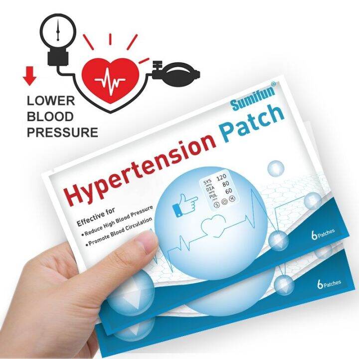 ️Best Ever Sumifun Hypertension Patch. Herbal Medical Plaster Reduce ...