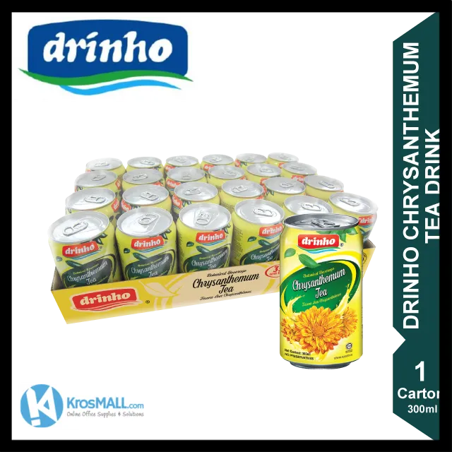 Drinho Chrysanthemum Tea Drink 1 Carton (24 x 300ml) | Lazada