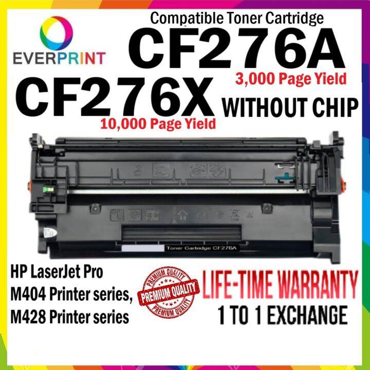 HP CF276A CF276X CF276 76A 76X Compatible Laser Toner Cartridge For HP ...