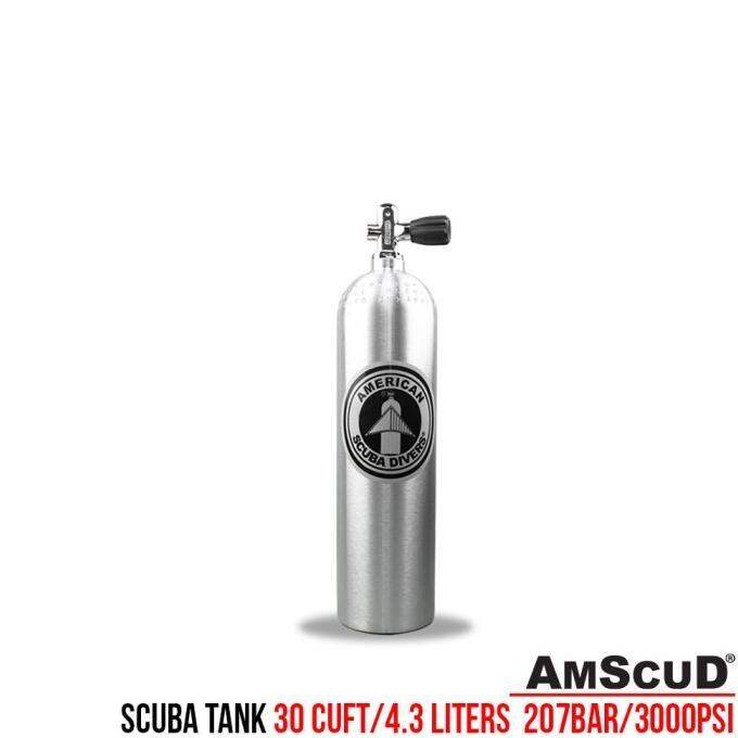 Tabung SCUBA AmScuD 30 CUFT / Tabung Selam / Tabung Diving / TANK DIVE ...
