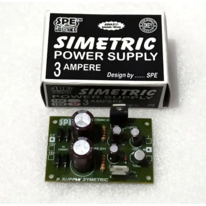 Kit Power Supply Simetris 15 Volt CT 3A By SPEED - BISA COD | Lazada ...