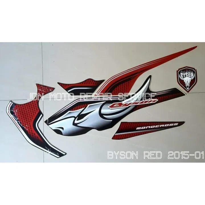 YAMAHA FZ RED 16 Stock Decal/Sticker | Lazada PH