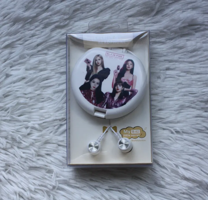 KPOP BLACKPINK EARPHONE WITH CASE | Lazada PH