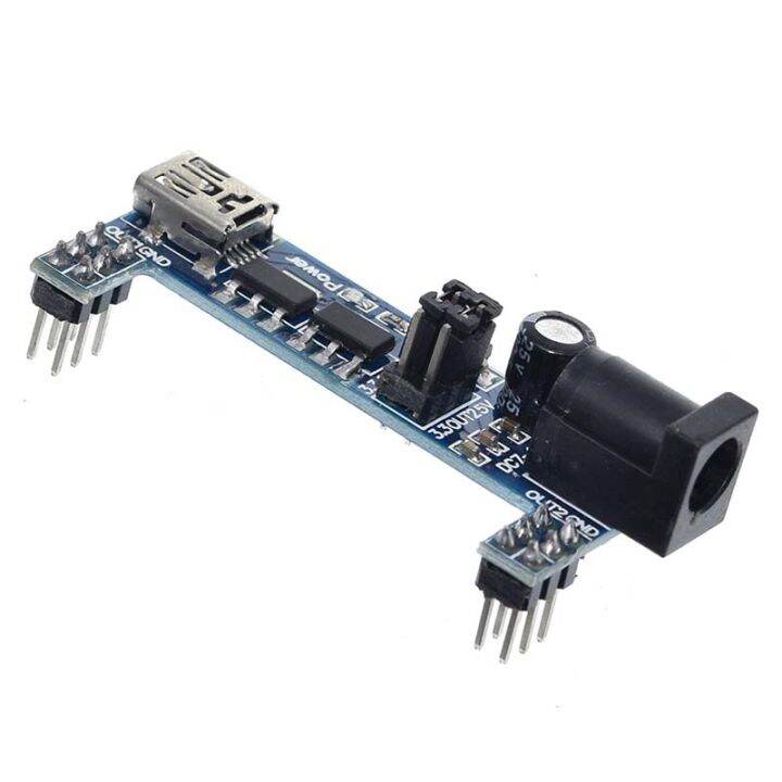 MB102 Breadboard Power module DC 3.3V 5V Arduino Solderless Mini USB ...