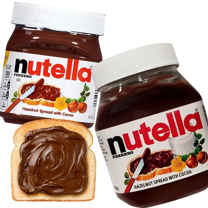 Ferrero Nutella Hazelnut Spread With Cocoa 200g, 350g, 680g Nutella ...