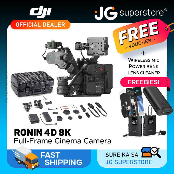 DJI Ronin 4D 8K/75fps UHD Integrated Modular Full-Frame Cinema Gimbal ...