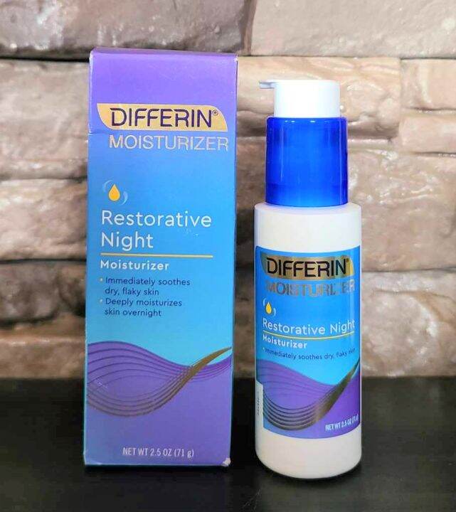 Differin Restorative Night Moisturizer 2.5oz | Lazada PH