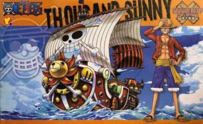One Piece Ships - Going Merry, Thousand Sunny, Trafalgar Law Submarine ...