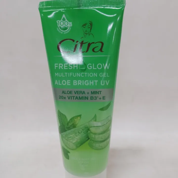 CITRA Fresh Glow Multifunctional Gel Aloe Bright UV 100ml | Lazada ...