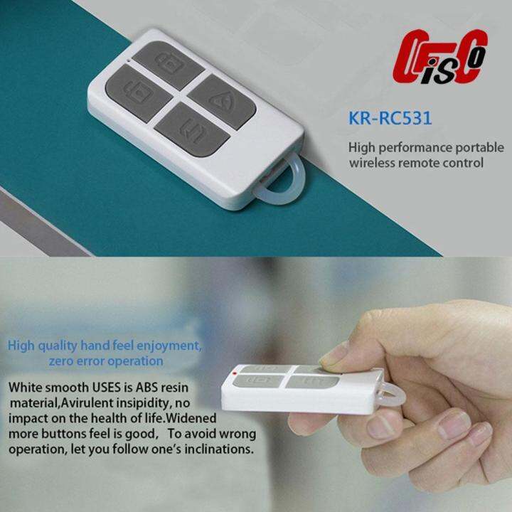Kerui 433MHz High Performance Portable Wireless Remote Control KR-RC531 ...