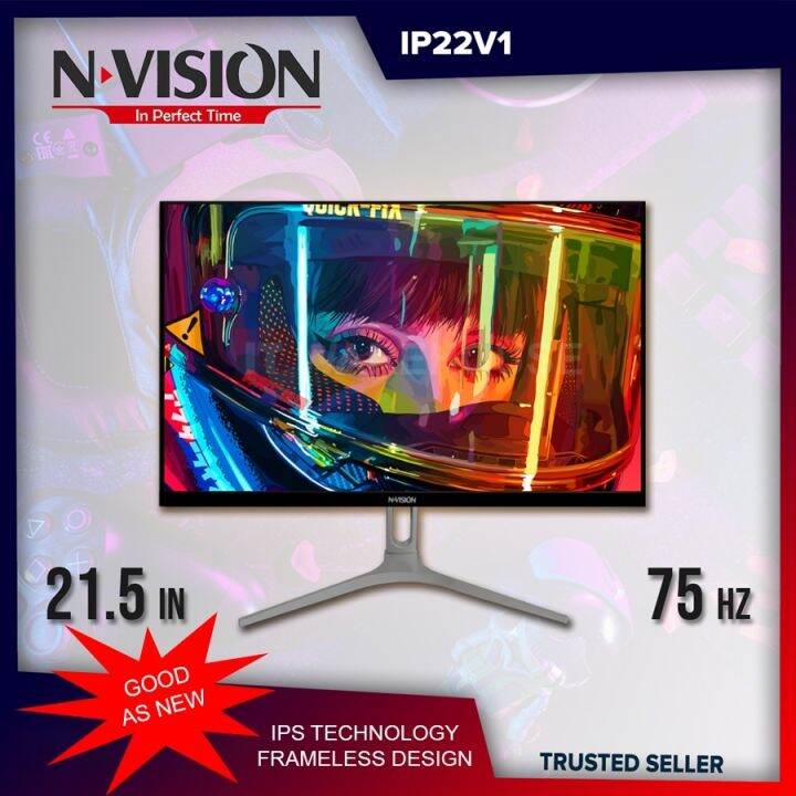 USED LIKE NEW - Nvision IP22V1/AOC E2270SWN/E2280SWDN ASUS VZ239H IPS ...