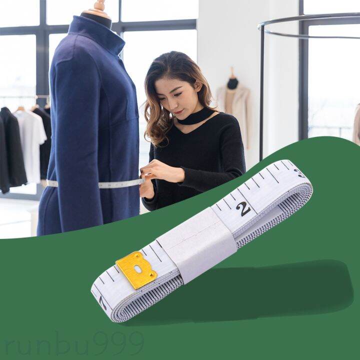 [A TOOL] Tape PVC Flexible Measure Dual-Sided Tailor Tapeline Sewing ...