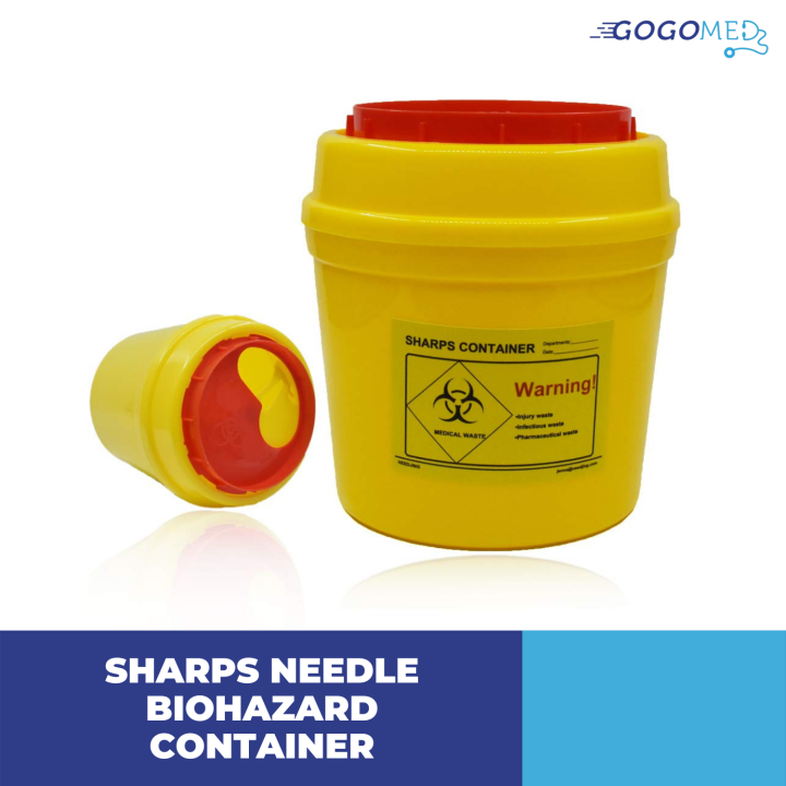 Sharps Needle Biohazard Container | Lazada PH