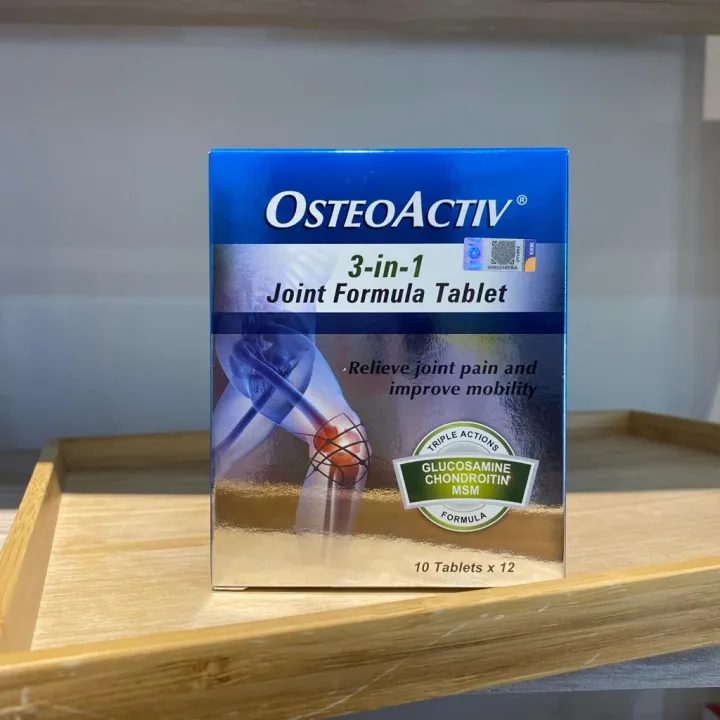 OsteoActiv 3in1 Joint Formula 10x12 Tablet Glucosamine Chondroitin | Lazada