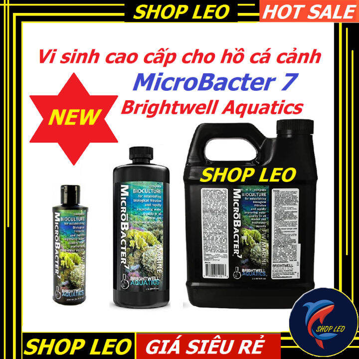 Vi sinh MicroBacter 7 chuyên dụng cho hồ cá biển, bể thủy sinh –vi sinh ...