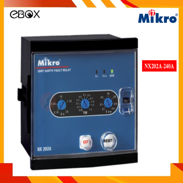Mikro NX202A-240A IDMT Earth Fault Relay | Lazada